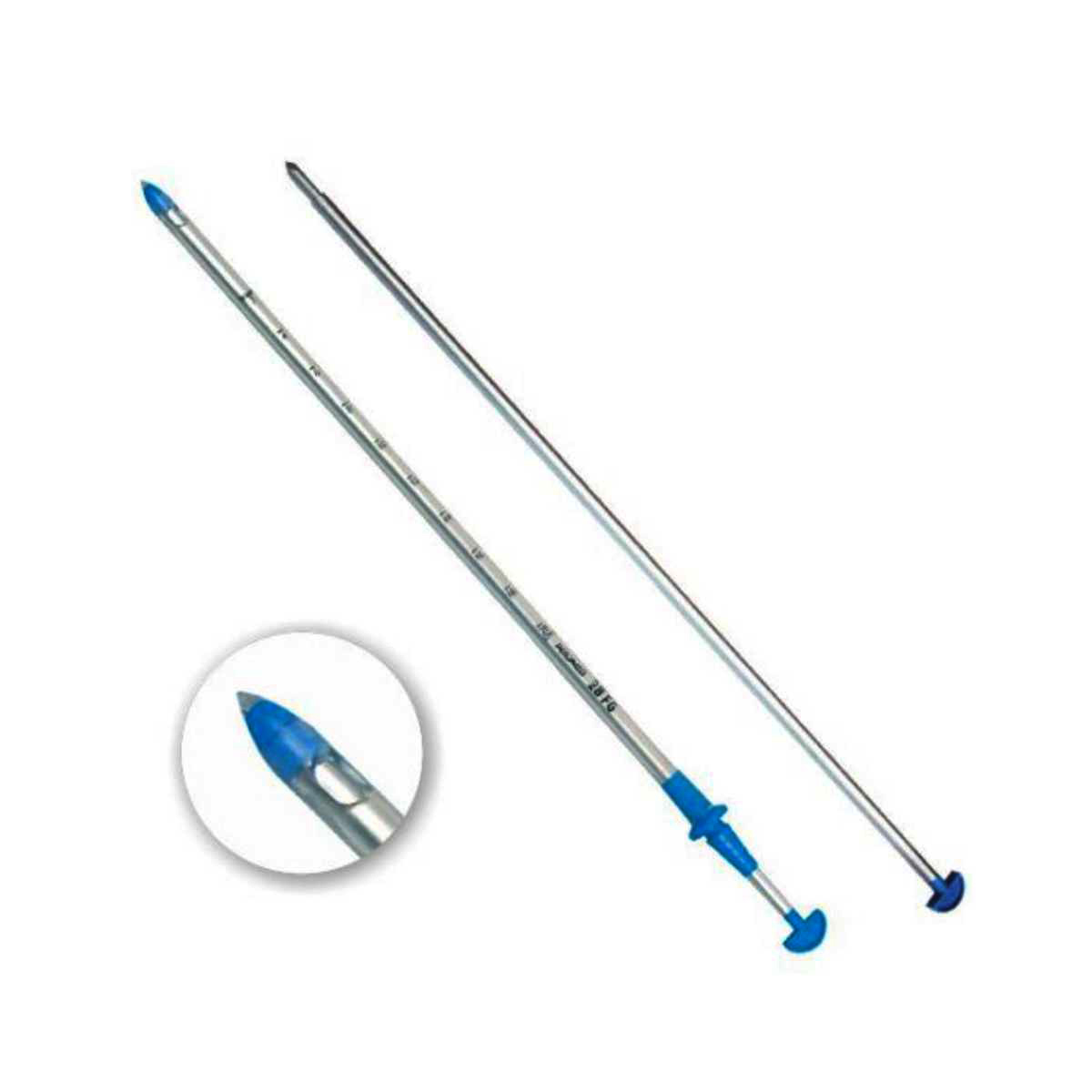 Thoracic Trocar Catheter | Chest Drainage Tube – Medglobal Surgical