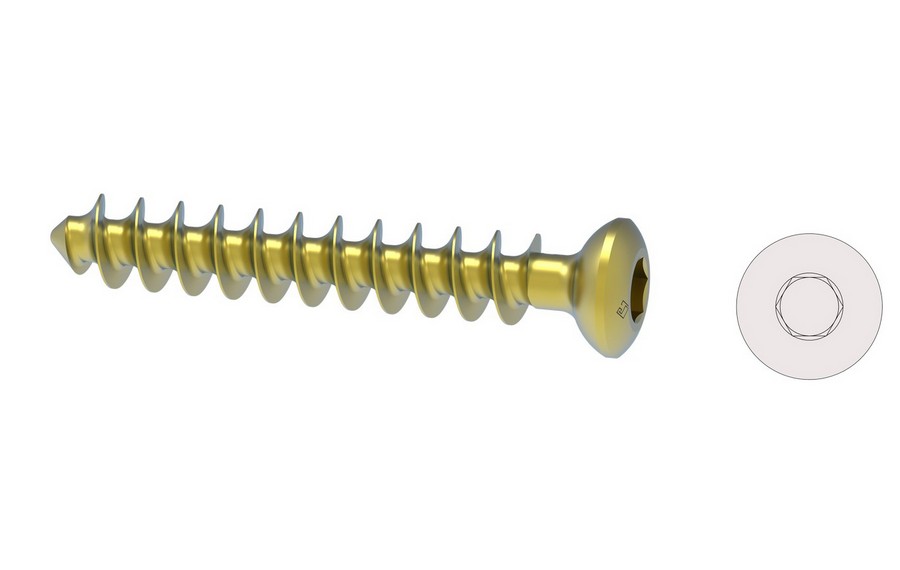 Cancellous Bone Screw Ø 4.0mm – Full-Thread | Orthopedic Implant ...